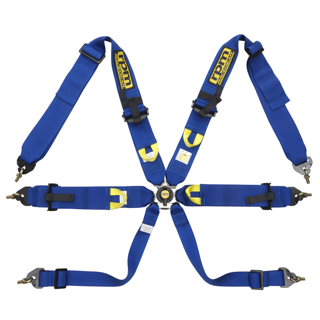RPM 3" 6 PT FIA HARNESS - Revolution Racegear