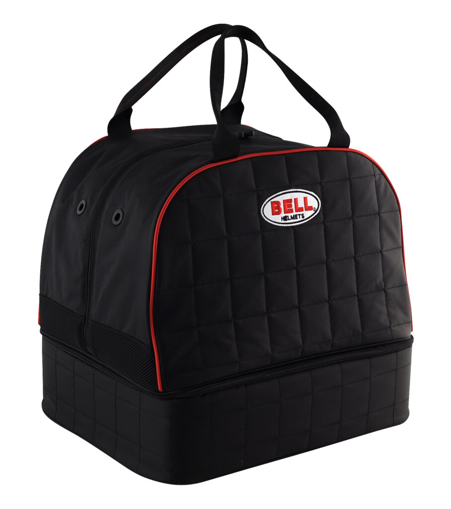 Helmet & HANS Bag BELL Black - Quilted - Revolution Racegear