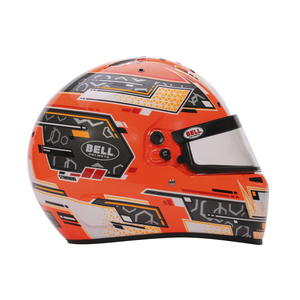 BELL RS7-K STAMINA ANTHRACITE ORANGE - KARTING - Revolution Racegear