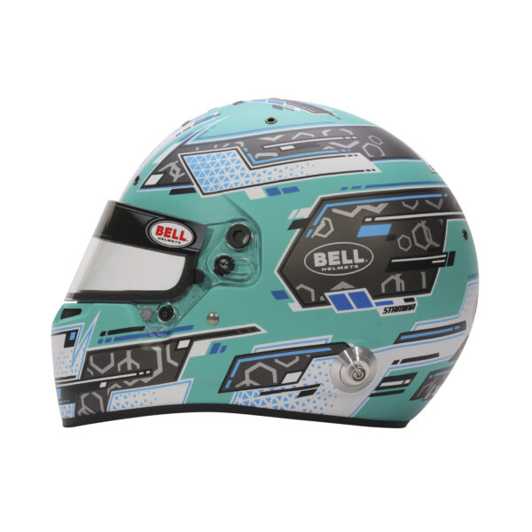 BELL RS7 STAMINA ANTHRACITE AQUAMARINE FIA8859 - Revolution Racegear